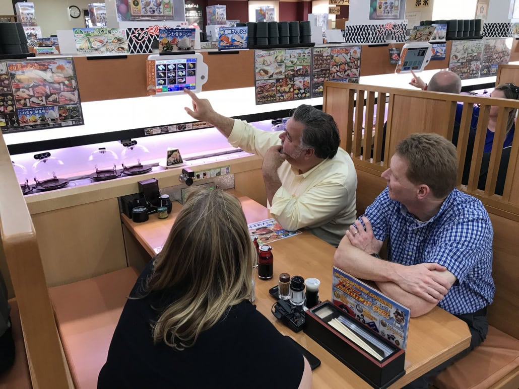 Lean Sushi Restaurant in Japan - Katie Anderson