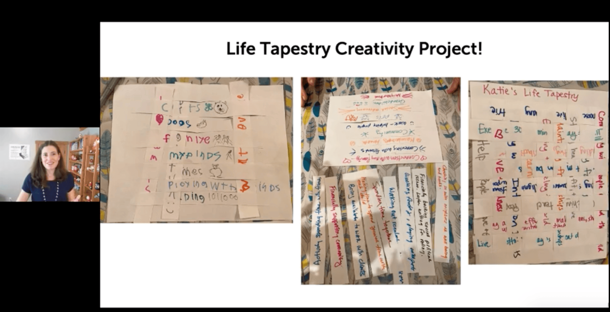 What does your life tapestry look like? - Katie Anderson