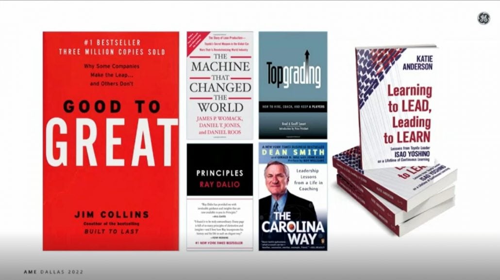 GE CEO Larry Culp and Katie Anderson's Fireside Chat at AME: Lean Blog ...