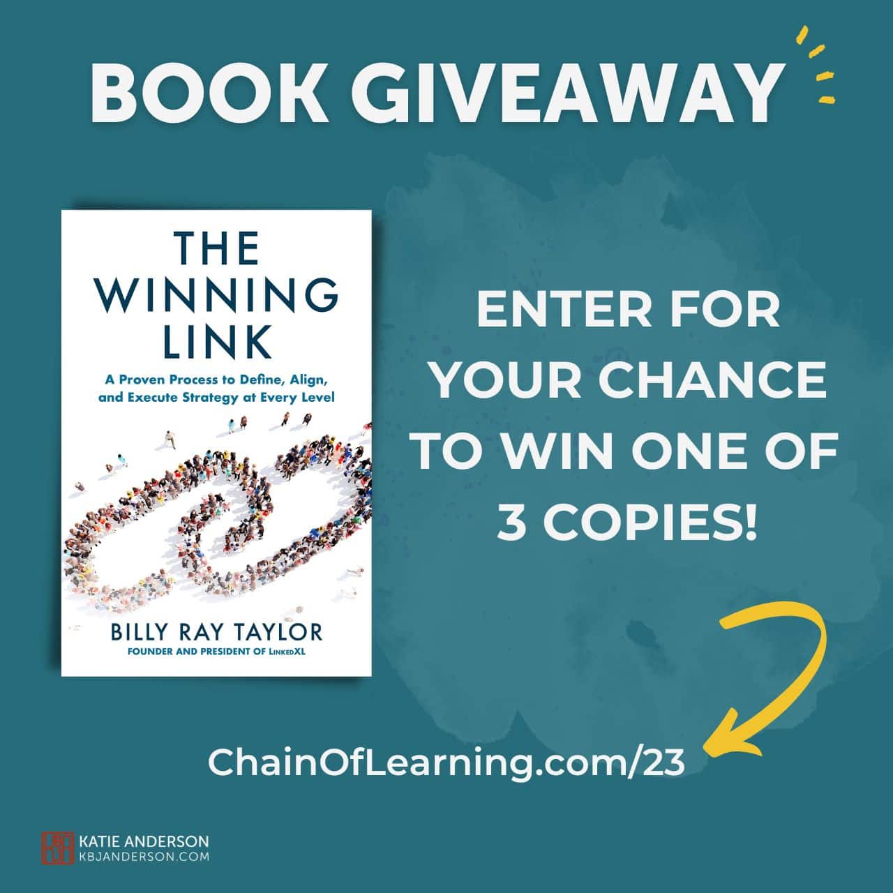 Book Giveaway: “The Winning Link”